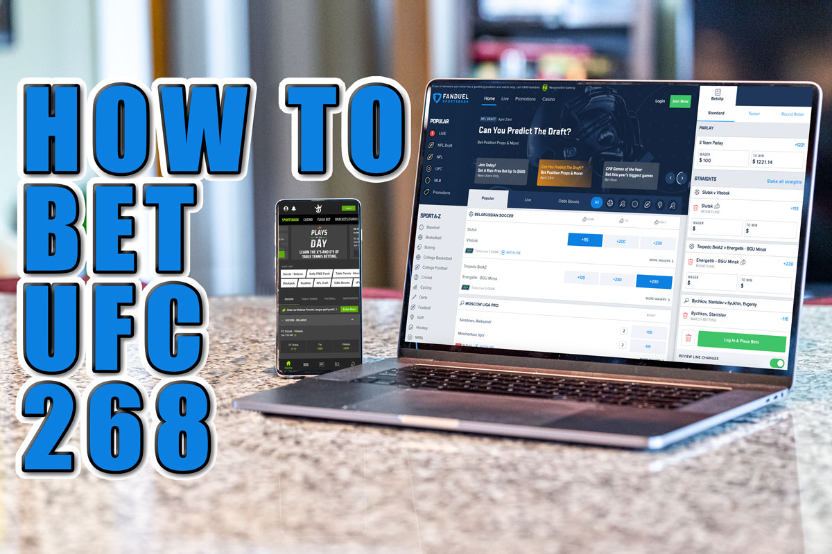 Here's How to Bet UFC 268 Online - Mile High Sports