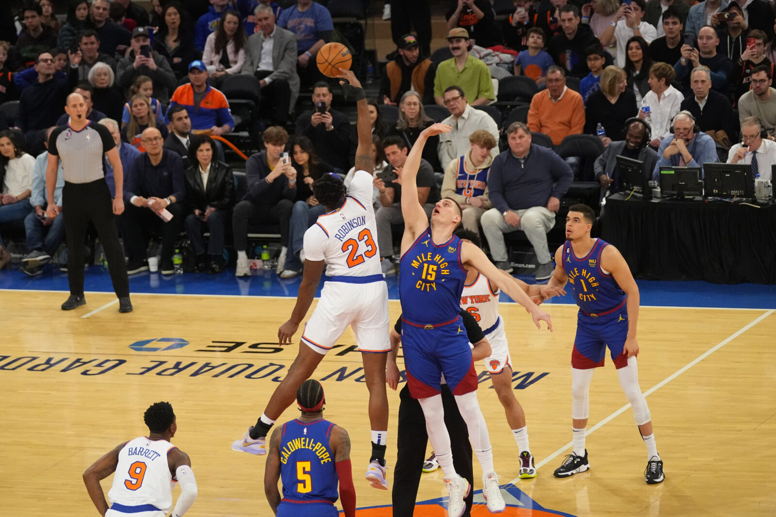 Denver Nuggets lose close game to New York Knicks, their fifth loss in ...