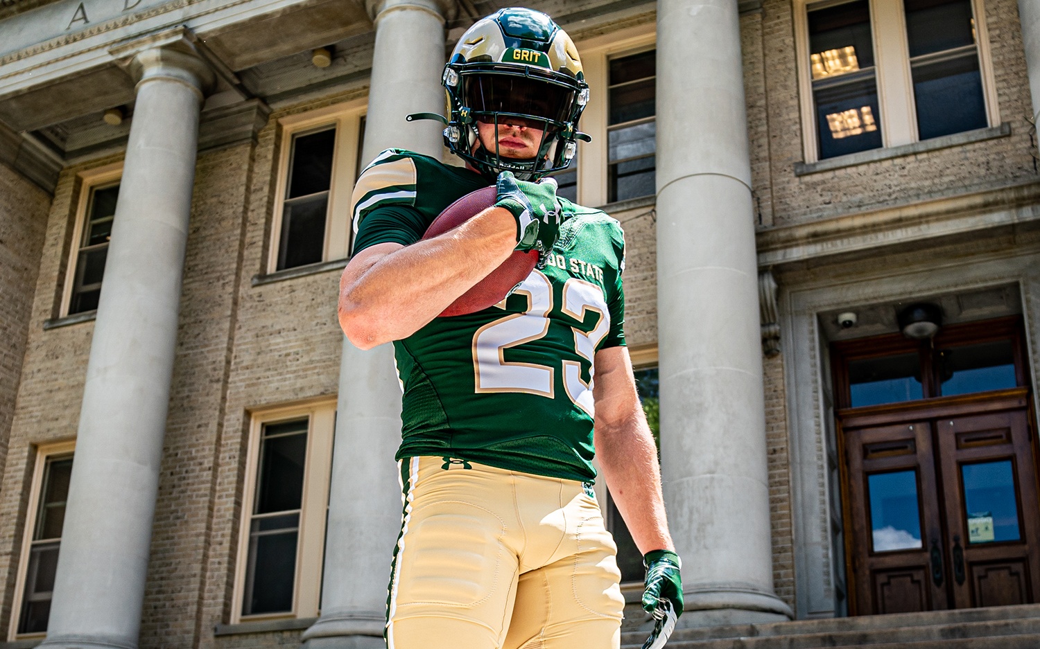 Stripes give CSU Football's new uniforms an old-school feel - Mile High ...