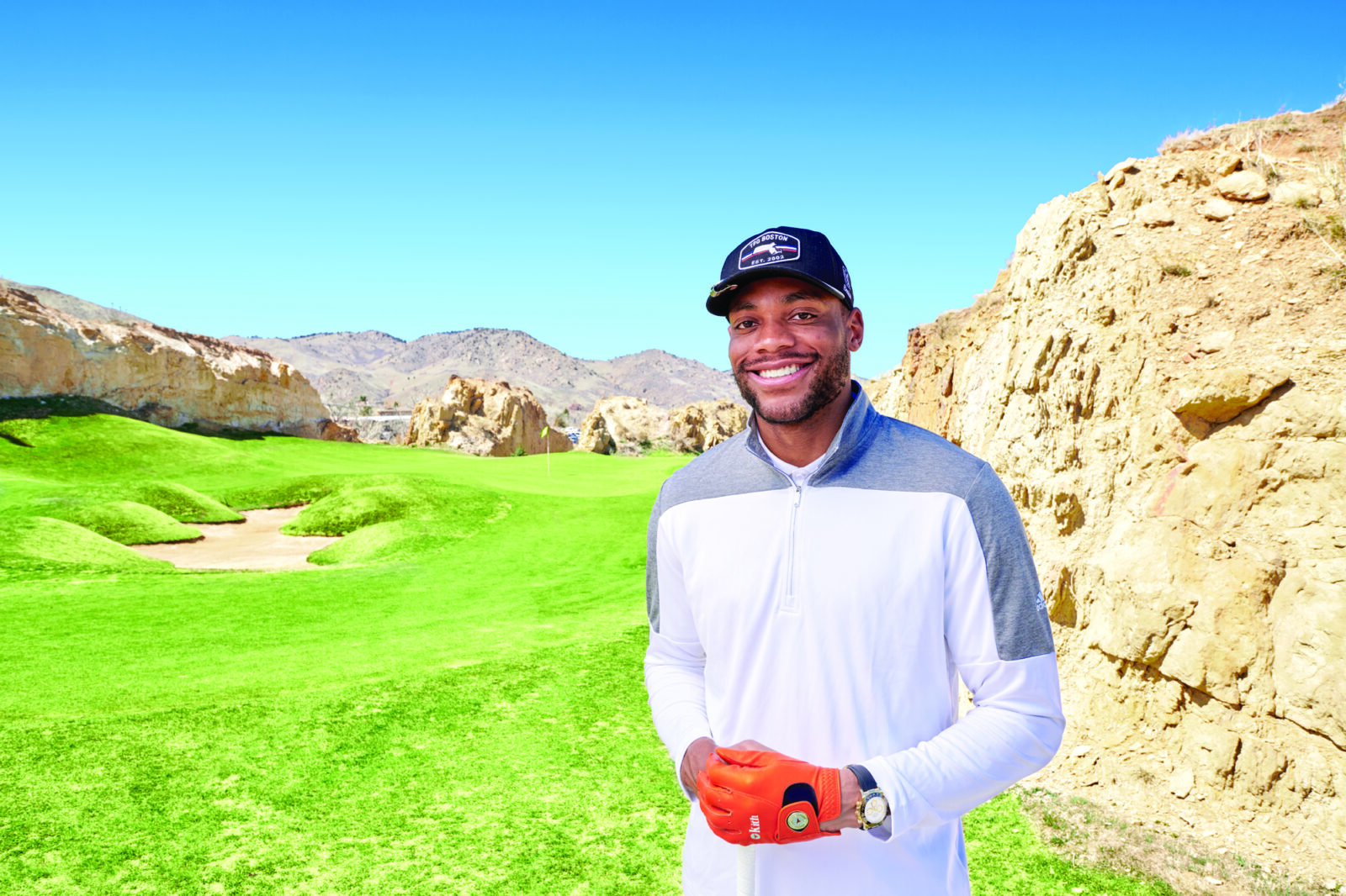 Denver Nuggets guard Bruce Brown hits it big at Fossil Trace