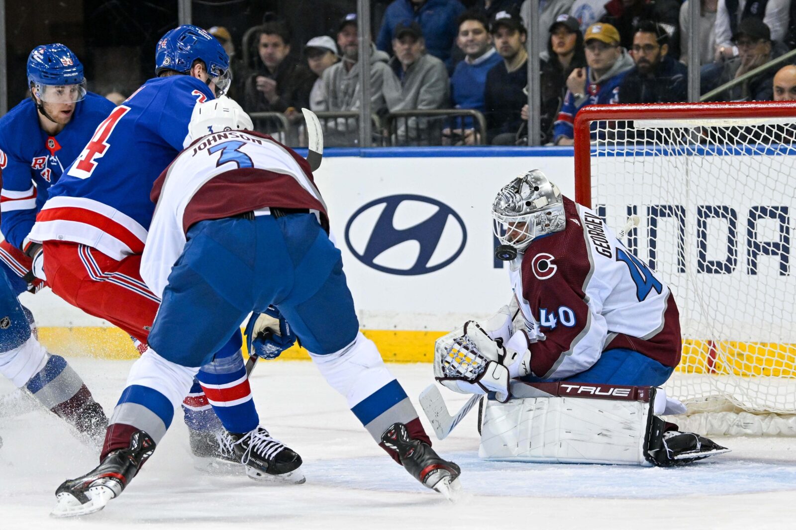 Alexandar Georgiev was brilliant in second MSG return but Avalanche ...