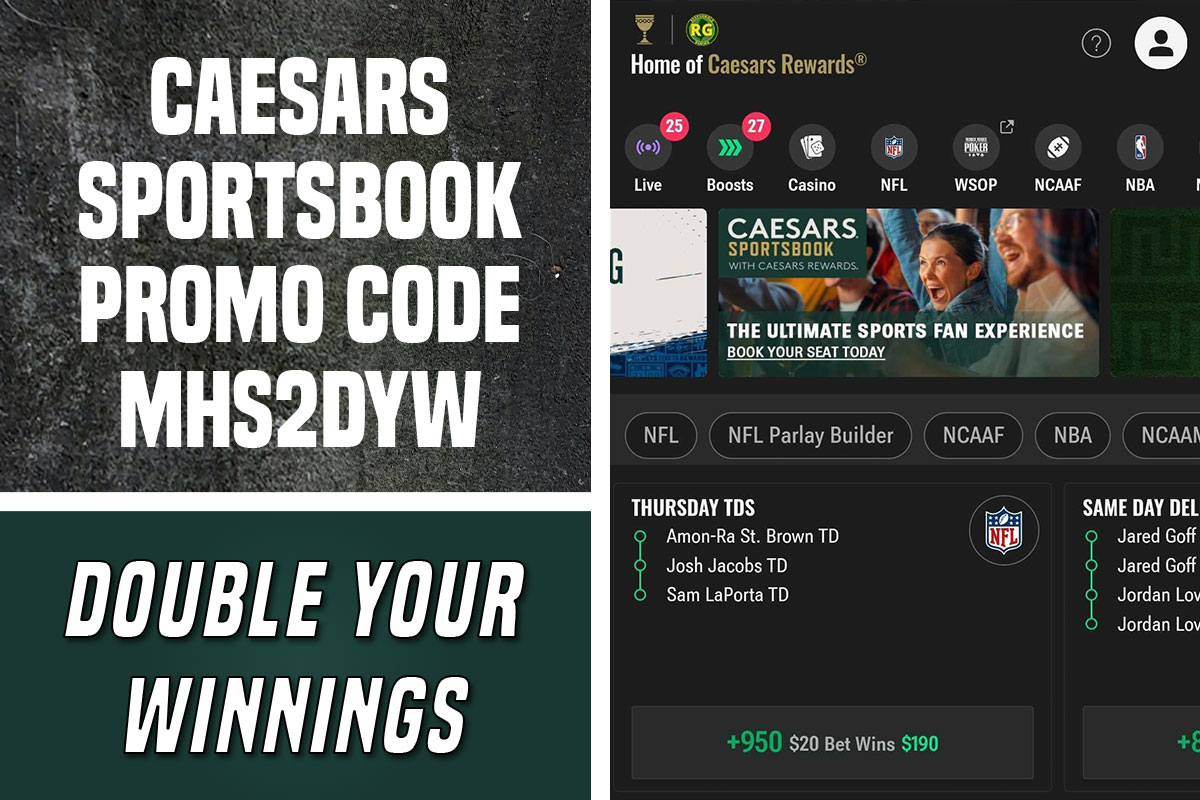 Caesars Sportsbook Promo Code MHS2DYW: Get Best NFL Wild Card Signup ...
